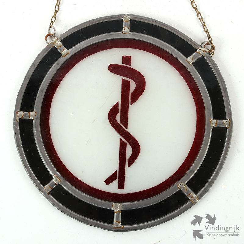 Esculaap Glas in Lood | Parels Breda