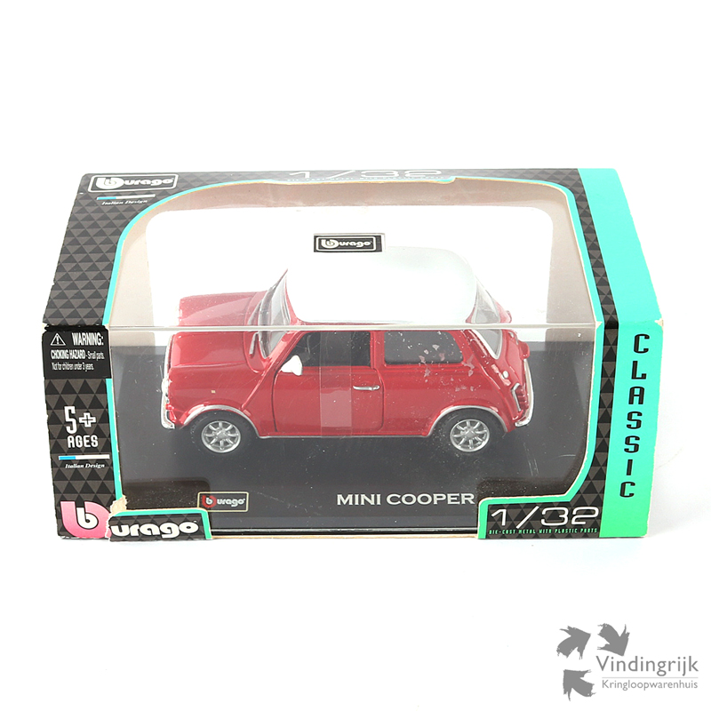 Mini Cooper 1969 Bburago | Parels Breda