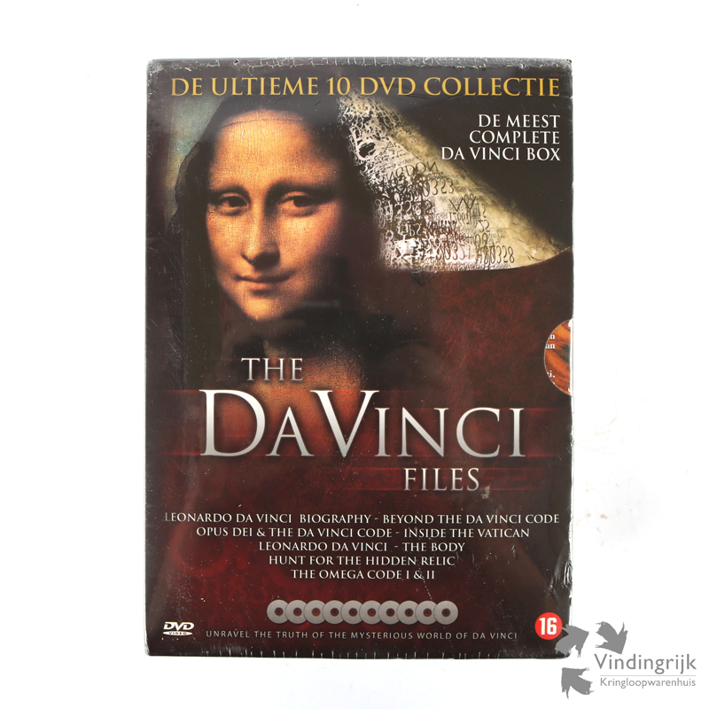 10 DVD Box Da Vinci Files | Parels Breda