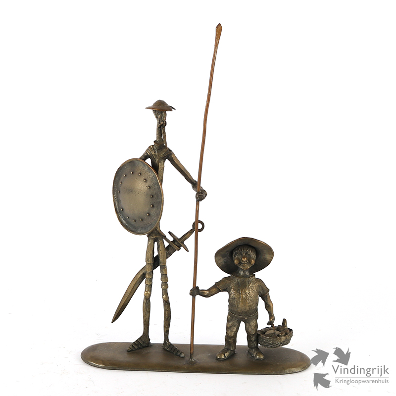 Michel Laude Beeldje Don Quixote | Parels Breda