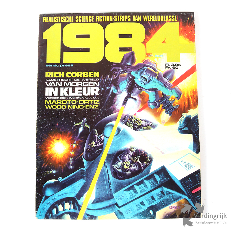 6 x Science Fiction Stripmagazine 1984 | Parels Breda