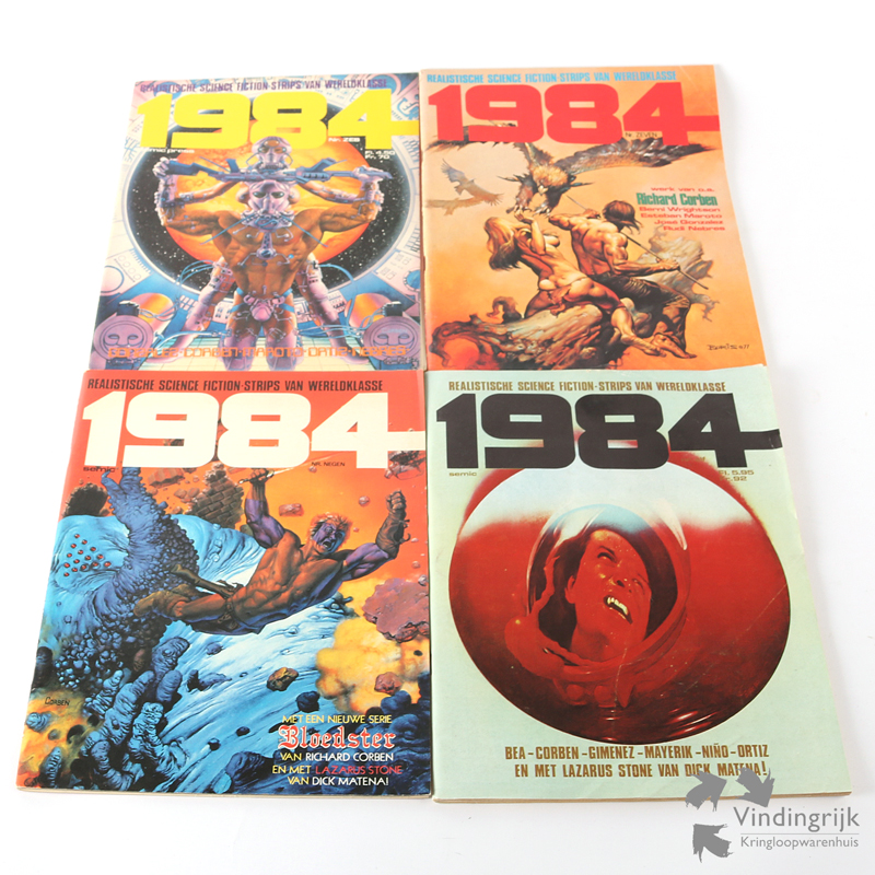 6 x Science Fiction Stripmagazine 1984 | Parels Breda