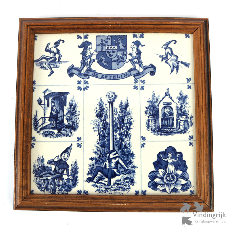 Tegel Delfts Blauw Efteling | Parels Breda