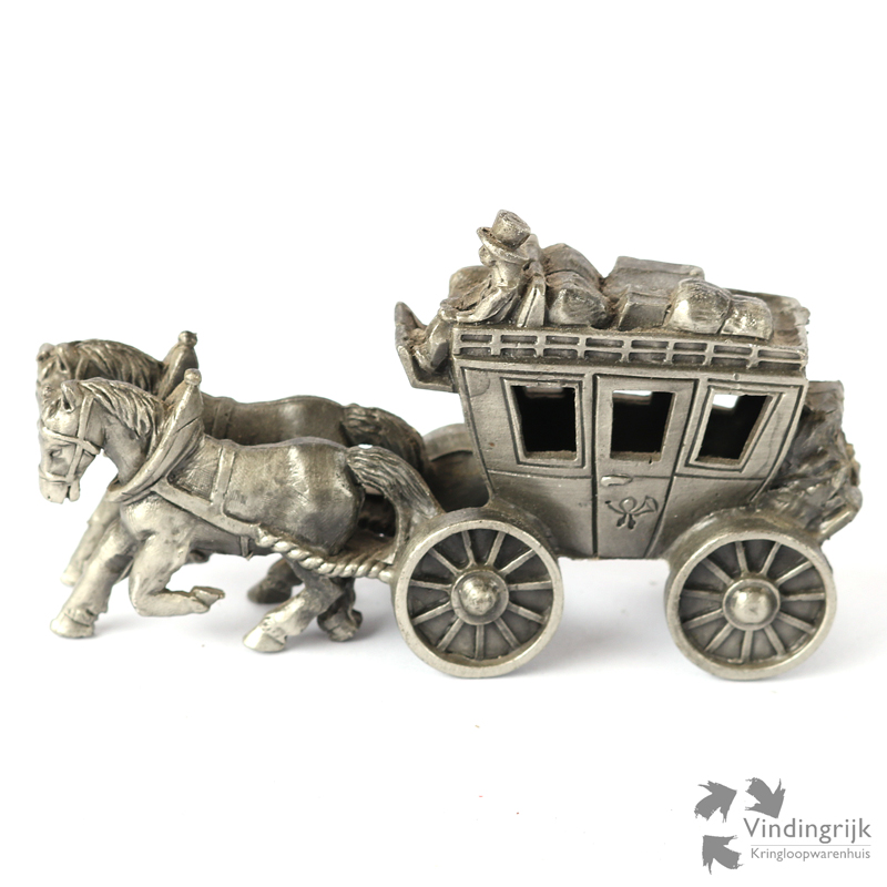 Tinnen Postkoets | Parels Breda