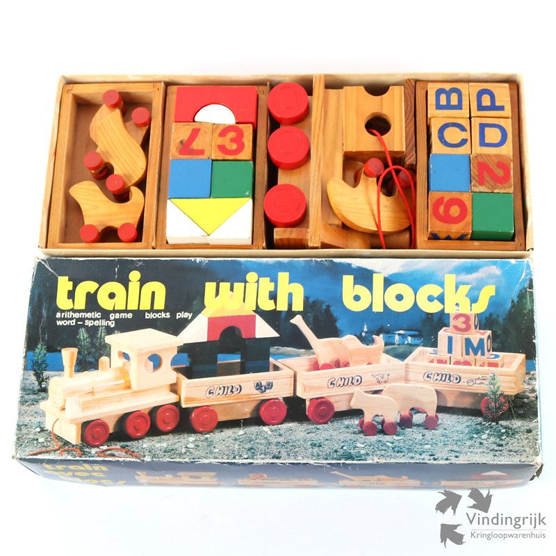 Train with Blocks – Rijdende Blokkendoos | Parels Breda