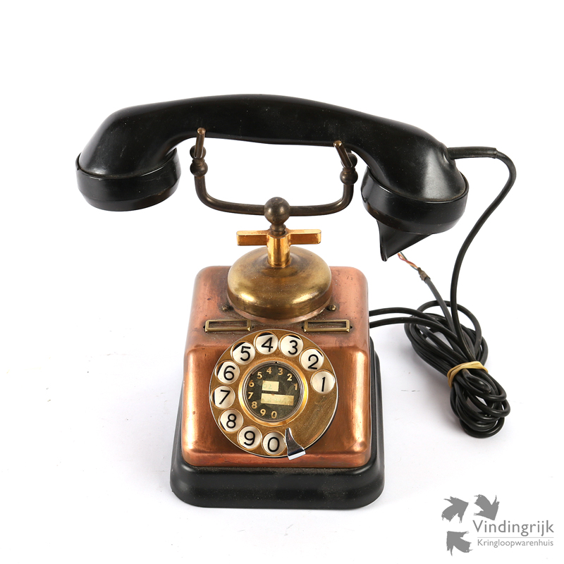 Klassieke Telefoon met Draaischijf | Parels Breda