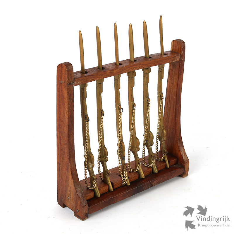 Set Geweren met Bajonet Koper | Parels Breda