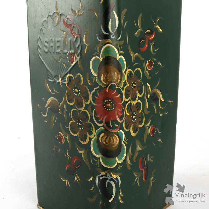 Beschilderde Vintage Jerrycan Shell 1953 | Parels Breda