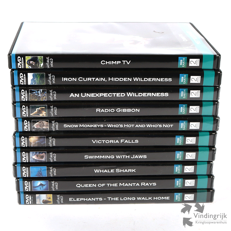 BBC Earth – 10 x DVD | Parels Breda