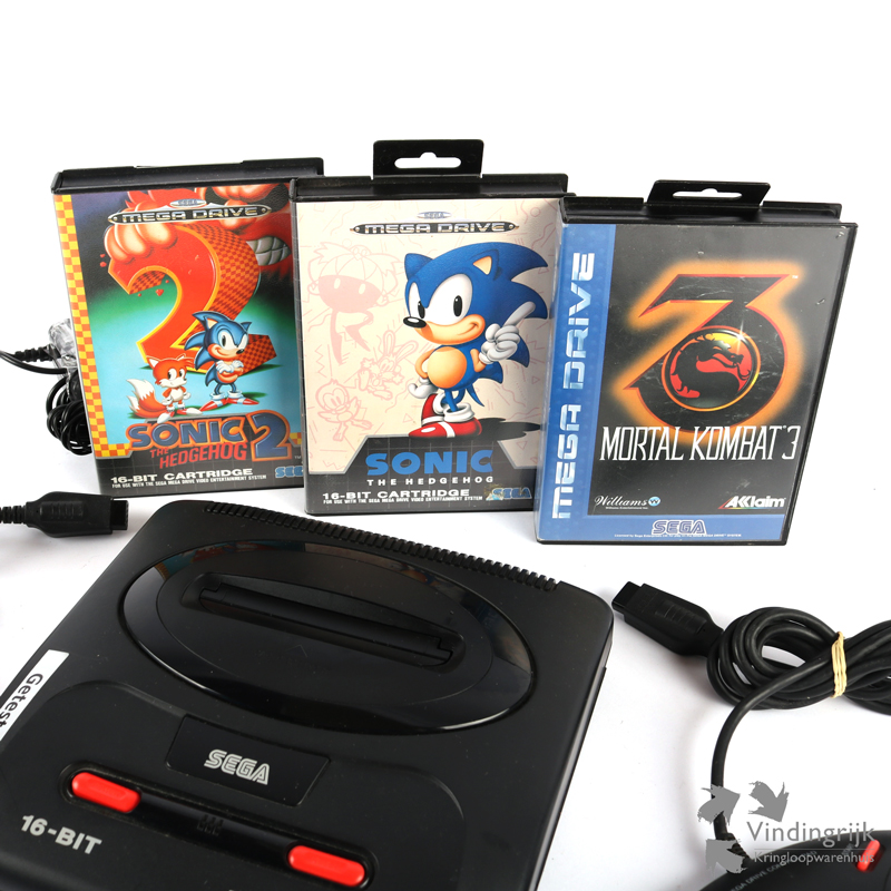 Sega Mega Drive 2 Spelcomputer | Parels Breda