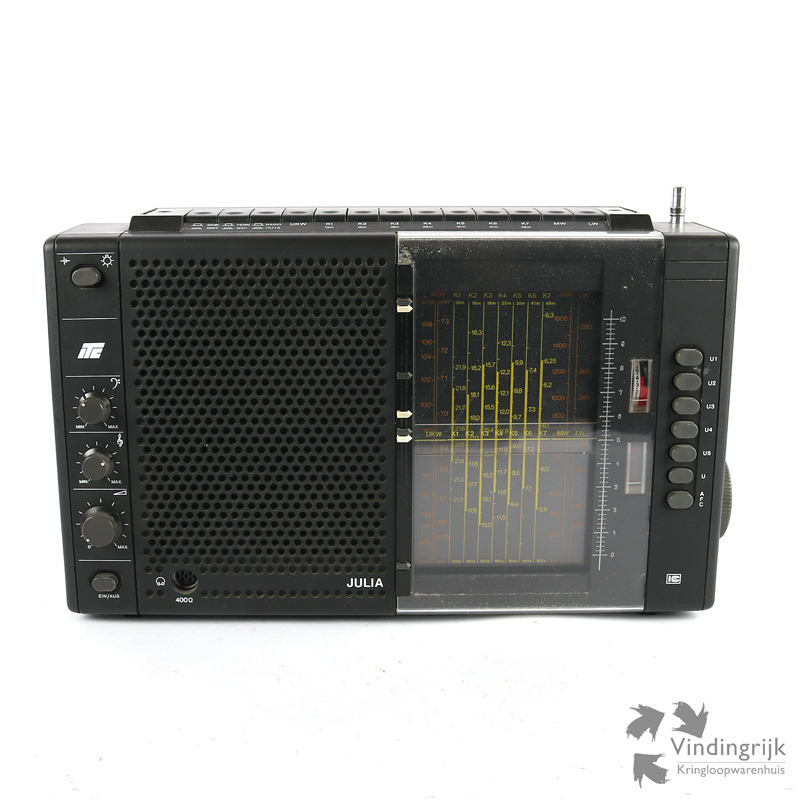 Vintage Wereldontvanger Tramp We 100 Julia | Parels Breda