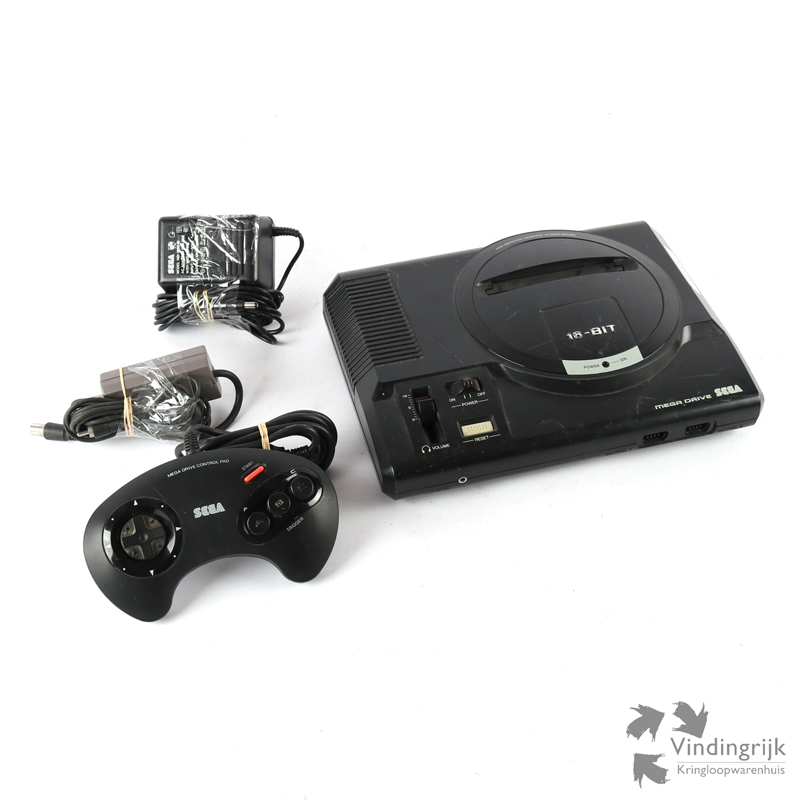 Sega Mega Drive Spelcomputer met 6 Games | Parels Breda
