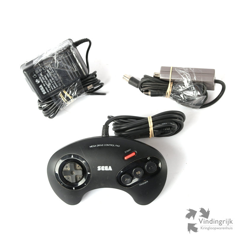 Sega Mega Drive Spelcomputer met 6 Games | Parels Breda