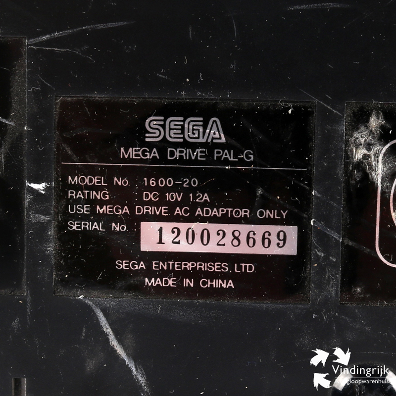 Sega Mega Drive Spelcomputer met 6 Games | Parels Breda