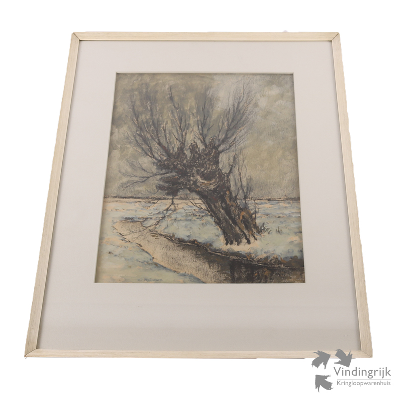 Winterlandschap Gemengde Techniek – Willem Frederik Reinders | Parels Breda