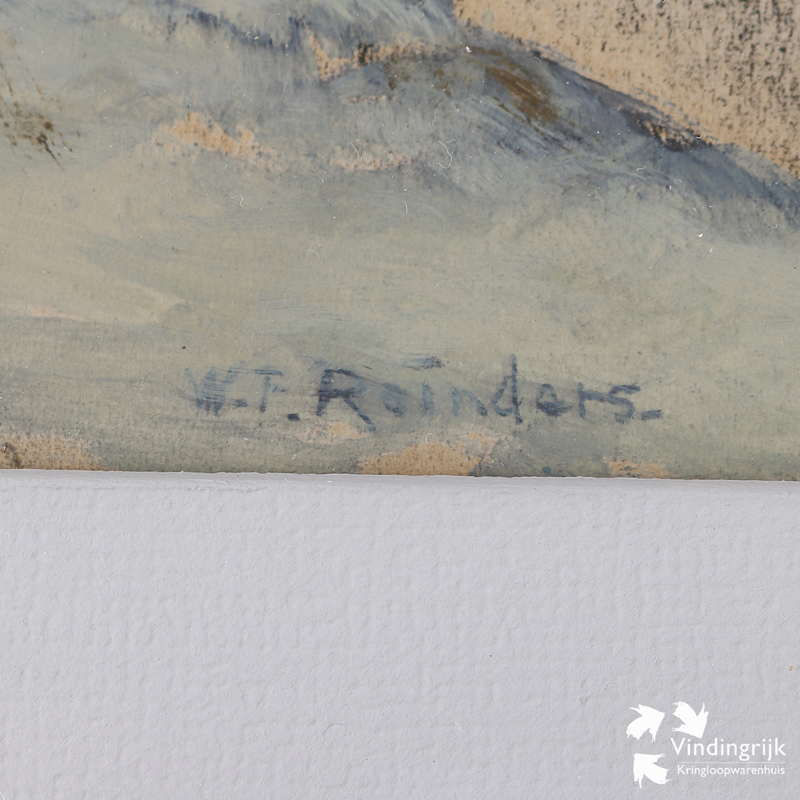 Winterlandschap Gemengde Techniek – Willem Frederik Reinders | Parels Breda