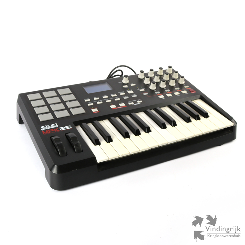 Akai MPK25 Midi Keyboard Controller | Parels Breda