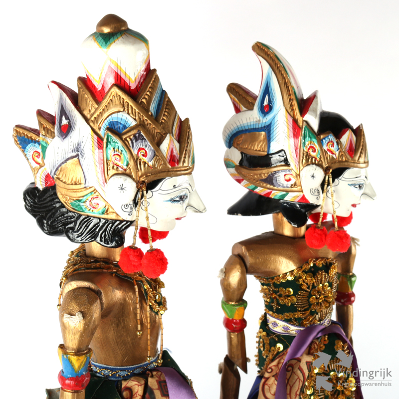 Set Authentieke Wajangpoppen | Parels Breda