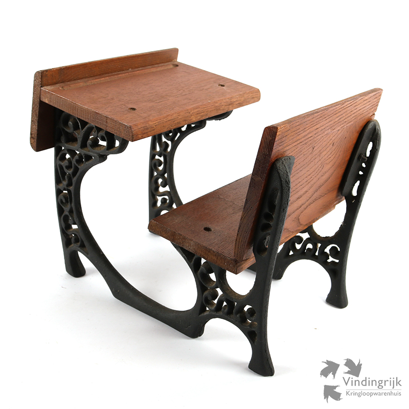Schoolbank Miniatuur | Parels Breda