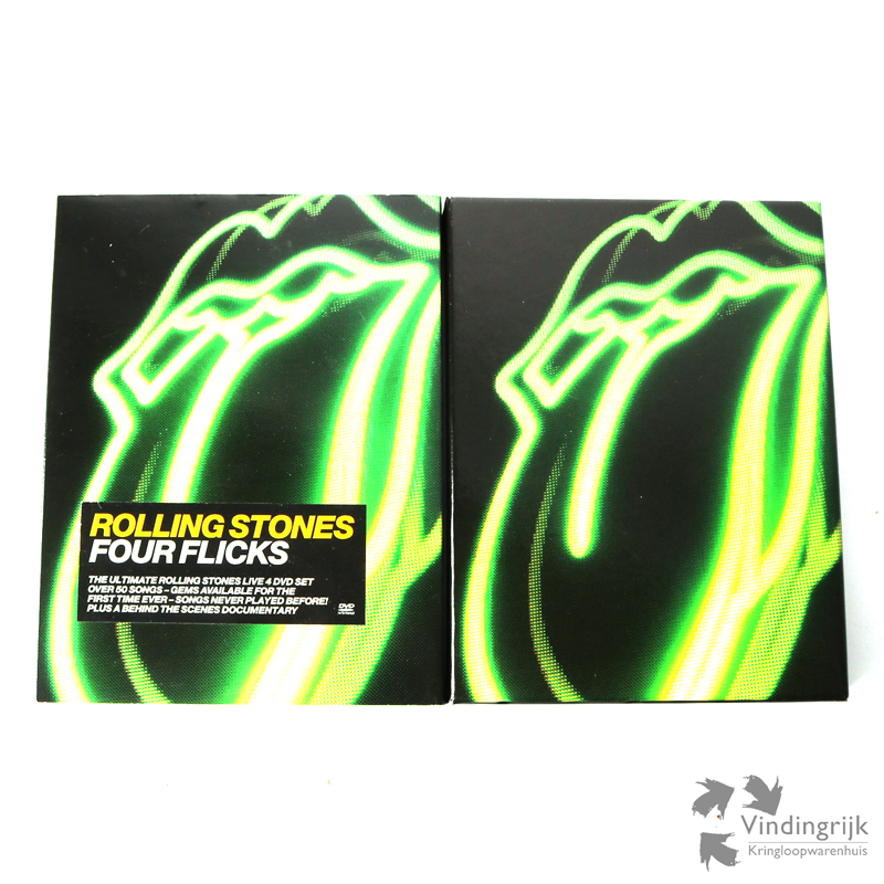 Four Flicks – The Rolling Stones 4 DVD-Box | Parels Breda