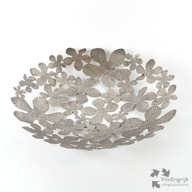 Grote Aluminium Fruitschaal | Parels Breda