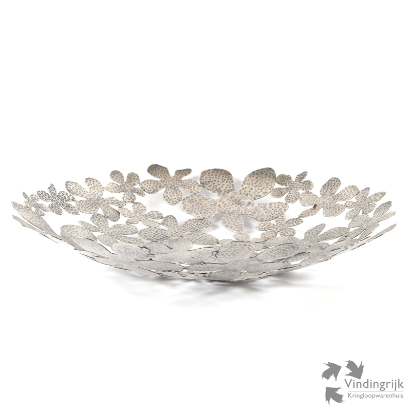 Grote Aluminium Fruitschaal | Parels Breda