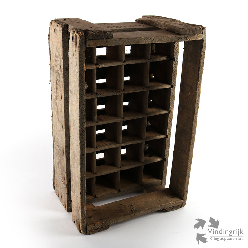 Houten Flessenkrat Gouden Carolus Mechelen | Parels Breda