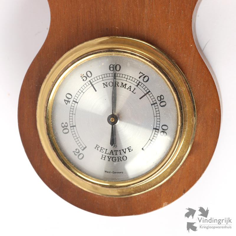 Vintage Barometer / Weerstation West-Germany | Parels Breda
