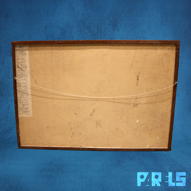 Vintage Schoolplaat op Hout – Romeinen in ons land | Parels Breda