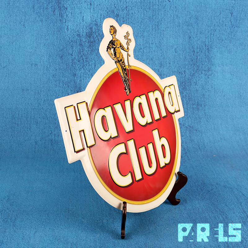 Havana Club Metalen Reclamebord | Parels Breda