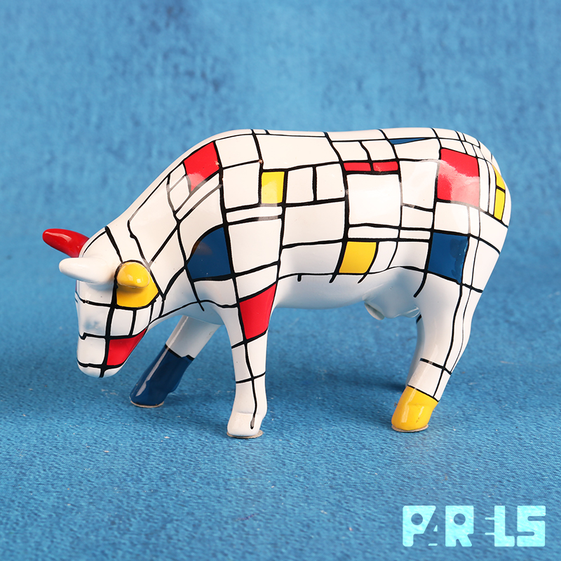 Cowparade Mondriaan | Parels Breda