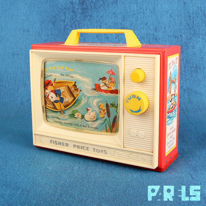 Vintage Fisher Price Two Tunes TV | Parels Breda