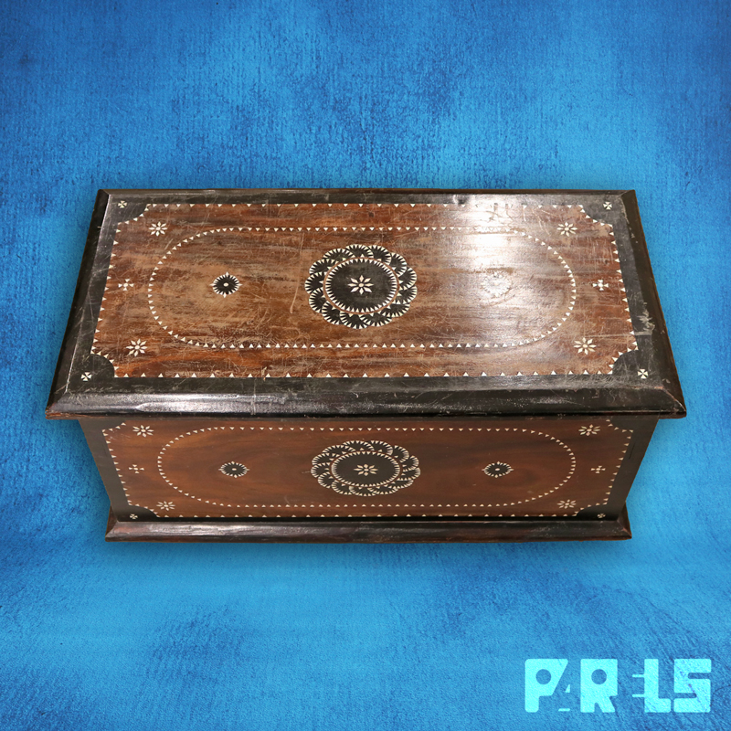 Vintage Houten Kist | Parels Breda