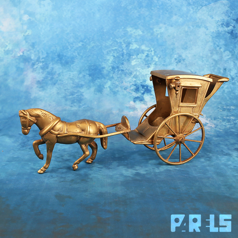 Koperen Paard met Koets | Parels Breda